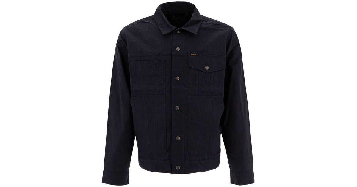Filson Ranger Cruiser Jacket in Blue for Men | Lyst