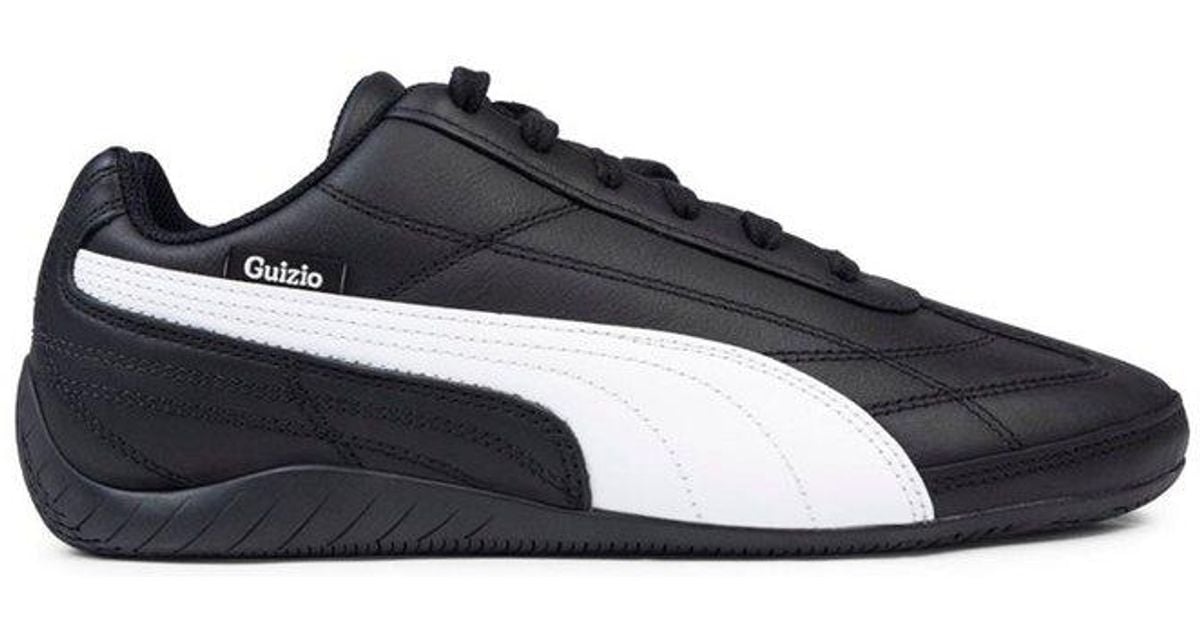 PUMA X Danielle Guizio Speedcat Two-Toned Sneakers in Black | Lyst