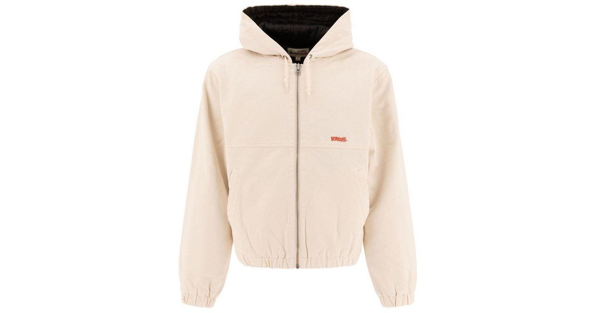Stussy Insulated Work Jacket in Natural for Men | Lyst