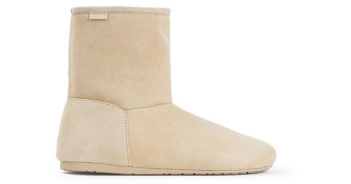 Loewe Lago Boots in Natural | Lyst