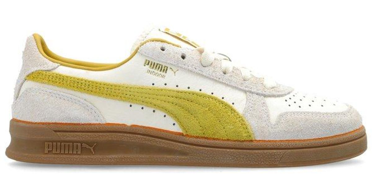 PUMA X The Neverworn Iv Indoor Sneakers in Yellow | Lyst