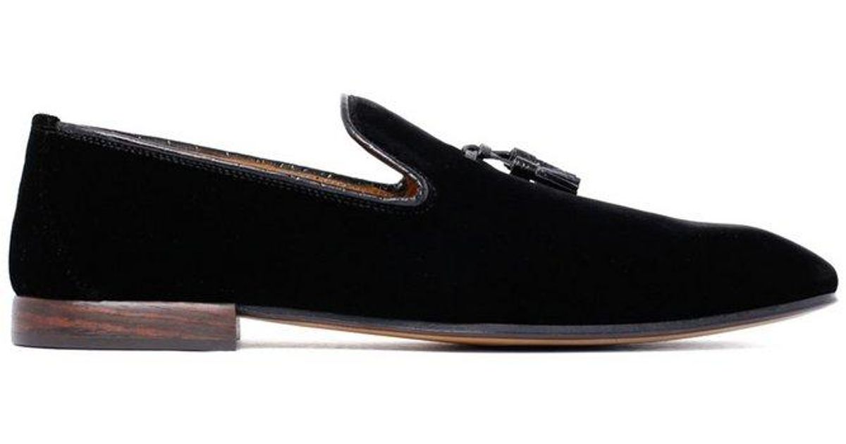Tom Ford Bailey Tassel Detailed Loafers in Black for Men | Lyst