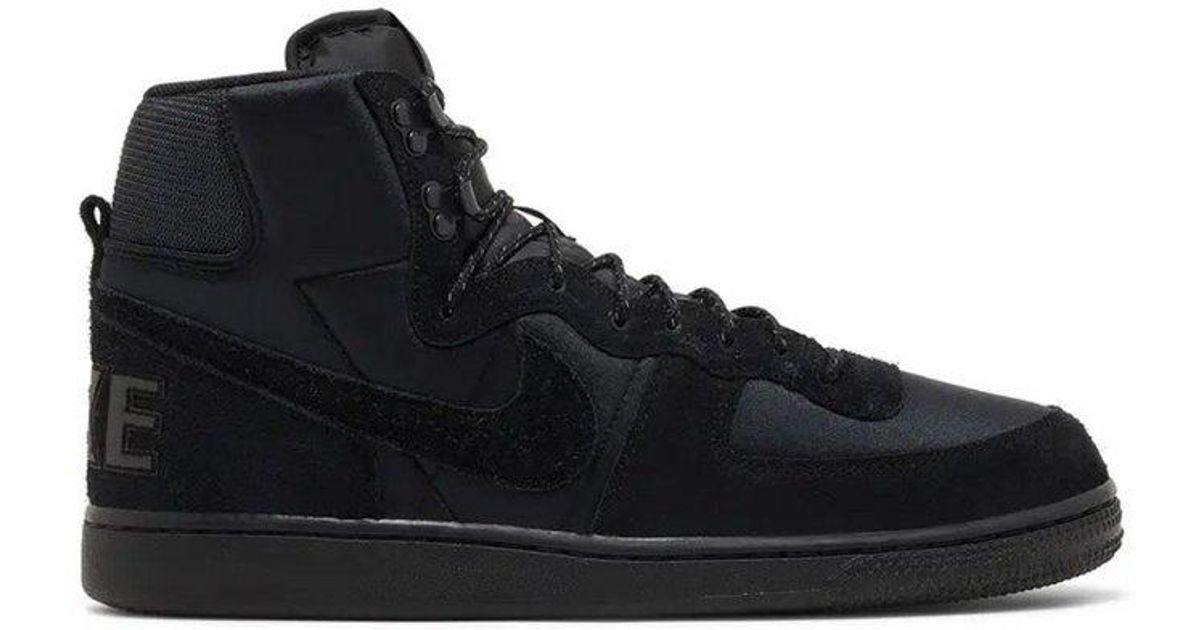 Nike Terminator High Hiking Boots in Black for Men | Lyst
