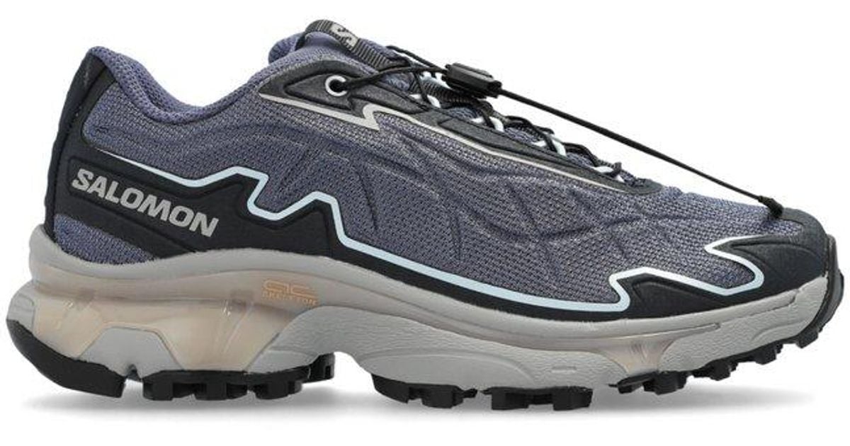 Salomon Xt-Slate Mesh-Panelled Sneakers in Gray for Men | Lyst