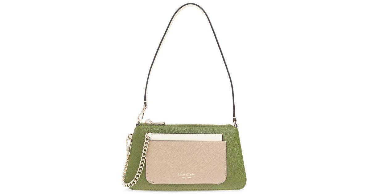 Kate Spade Ava Pouch Bag in Metallic | Lyst