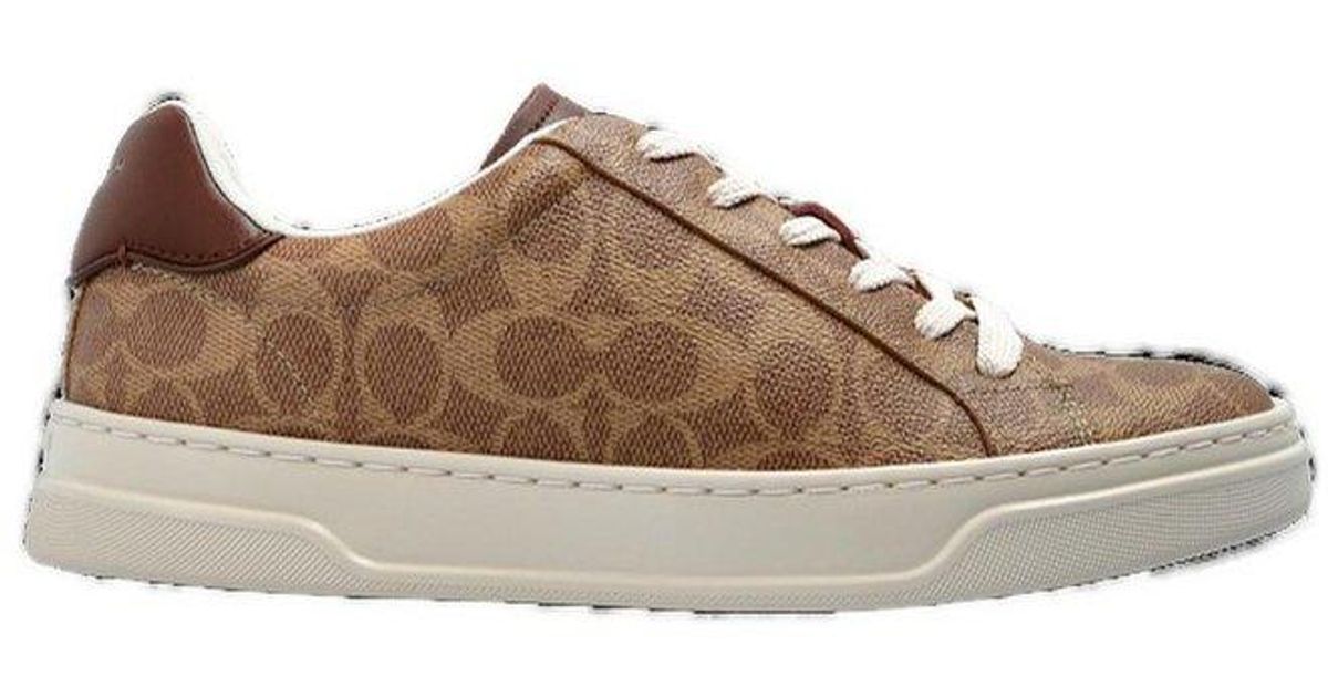 COACH High Line Low-top Sneakers in Brown | Lyst