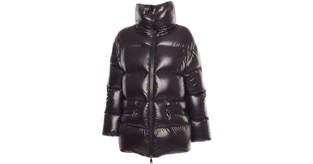 Moncler Genos Short Down Jacket in Black | Lyst Canada