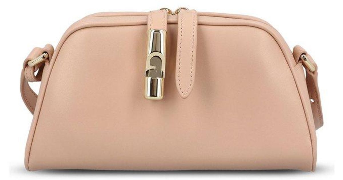 Furla Goccia Mini Crossbody Bag in Pink | Lyst