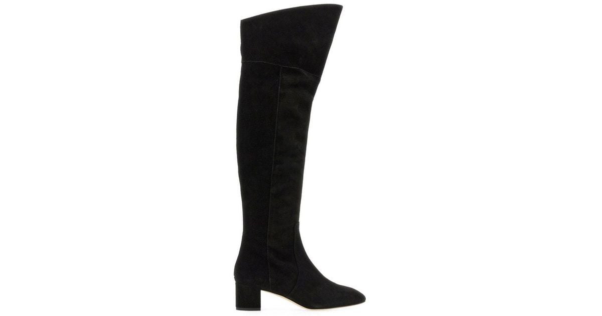 Aeyde Letizia Over-the-knee Boots in Black | Lyst