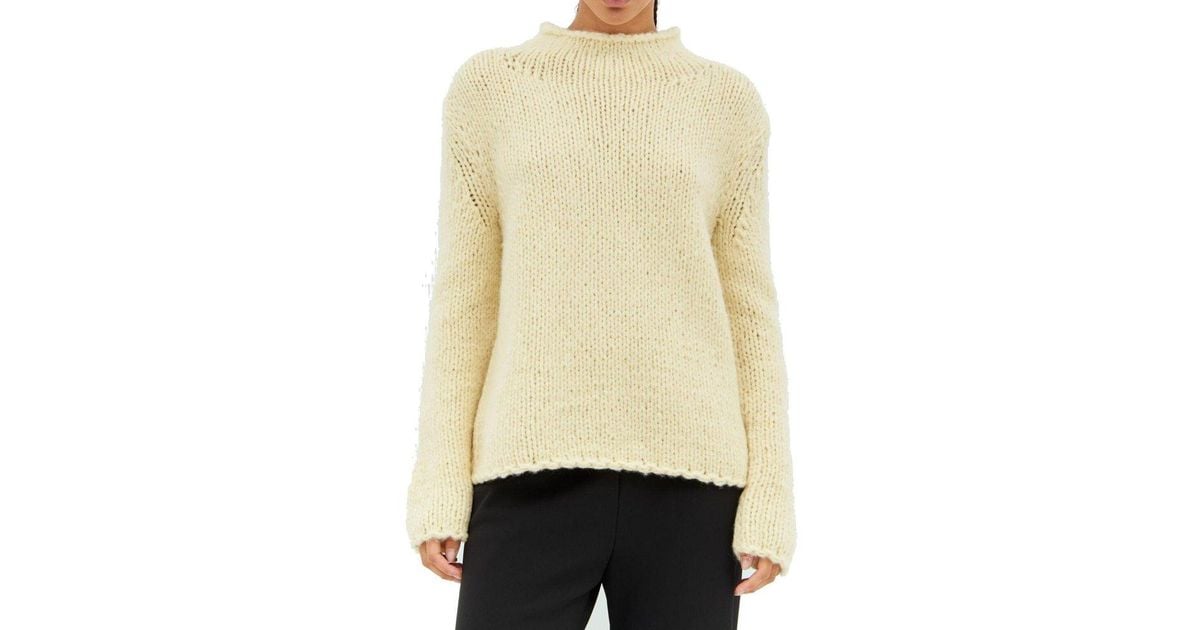 The Row Helfi Jumper in Natural | Lyst