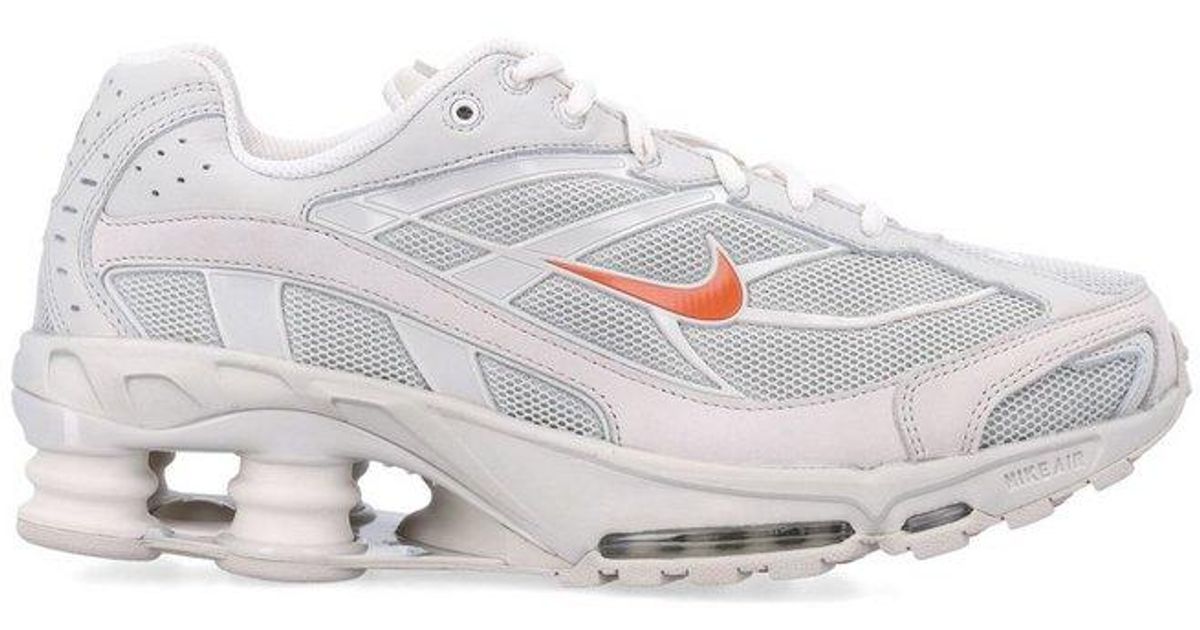 Nike Shox Ride 2 Logo Patch Sneakers in White | Lyst UK