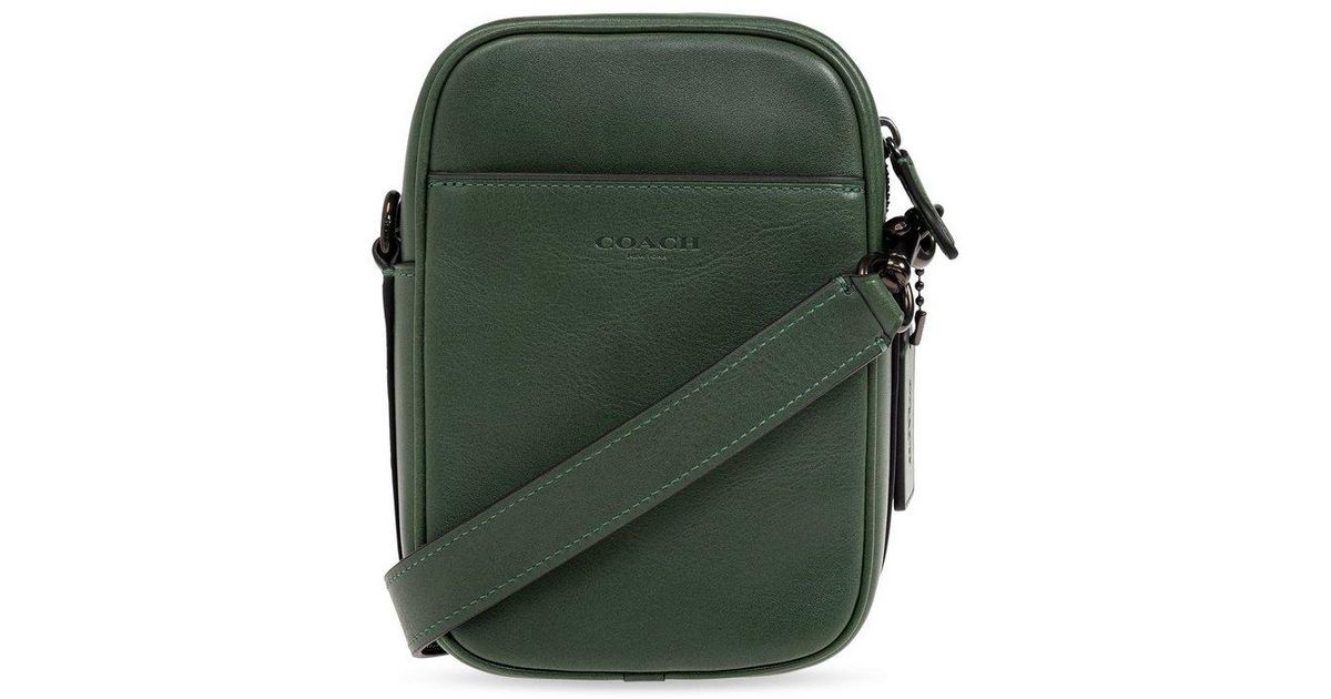 COACH Hitch Crossbody Bag in Green for Men | Lyst