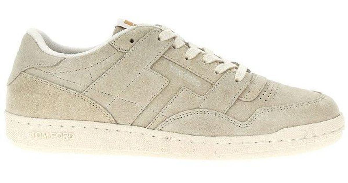 Tom Ford Jake Low-Top Sneakers in Natural for Men | Lyst UK