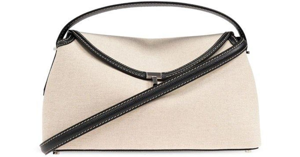 TOTEME T-Lock Tote Bag in Natural | Lyst