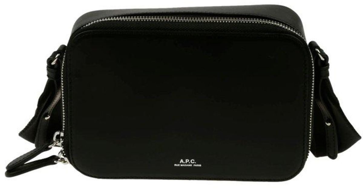 A.P.C. Camera Bag Soho in Black for Men | Lyst