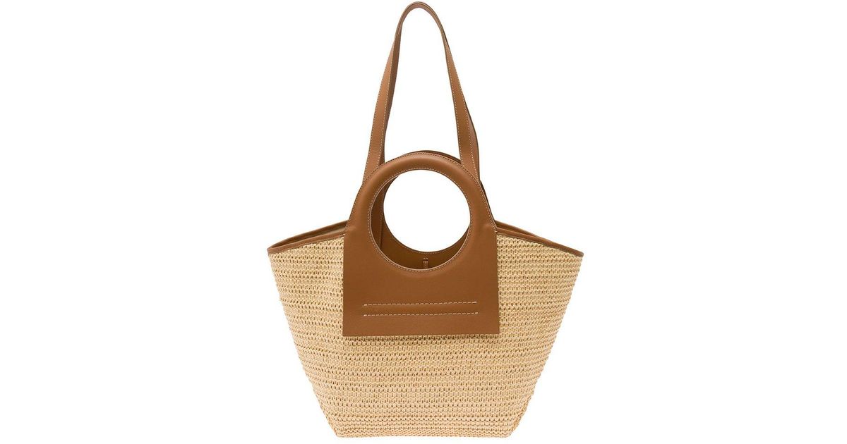 Hereu Cala S Open Top Tote Bag in Brown | Lyst