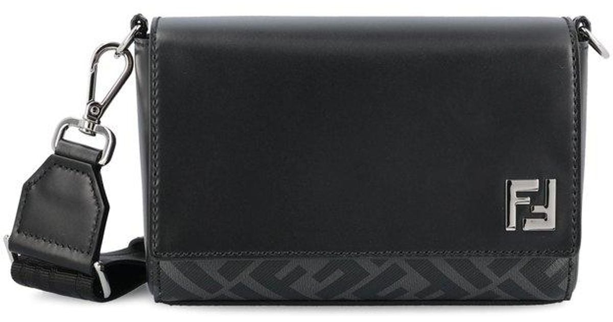 Fendi Handbags in Black for Men | Lyst