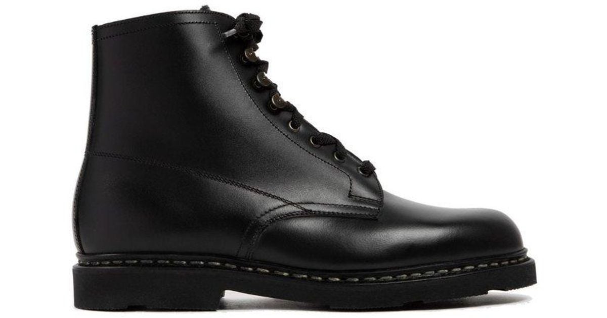 Paraboot Imbattable Lace-up Boots in Black for Men | Lyst