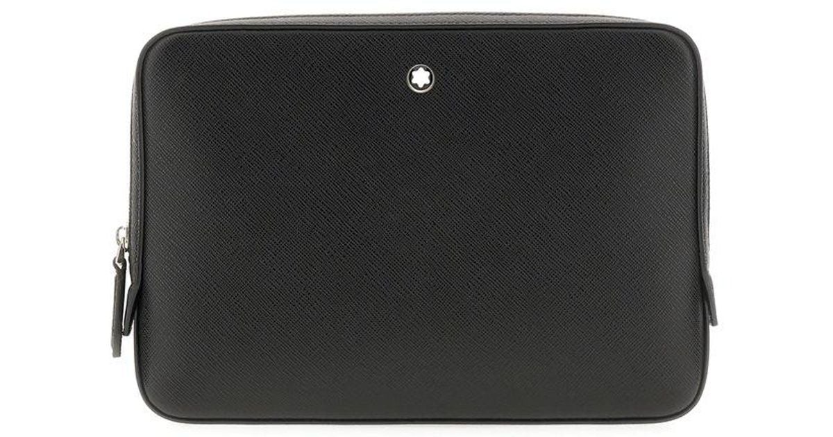 Montblanc Sartorial Mini Messenger Bag in Black for Men | Lyst