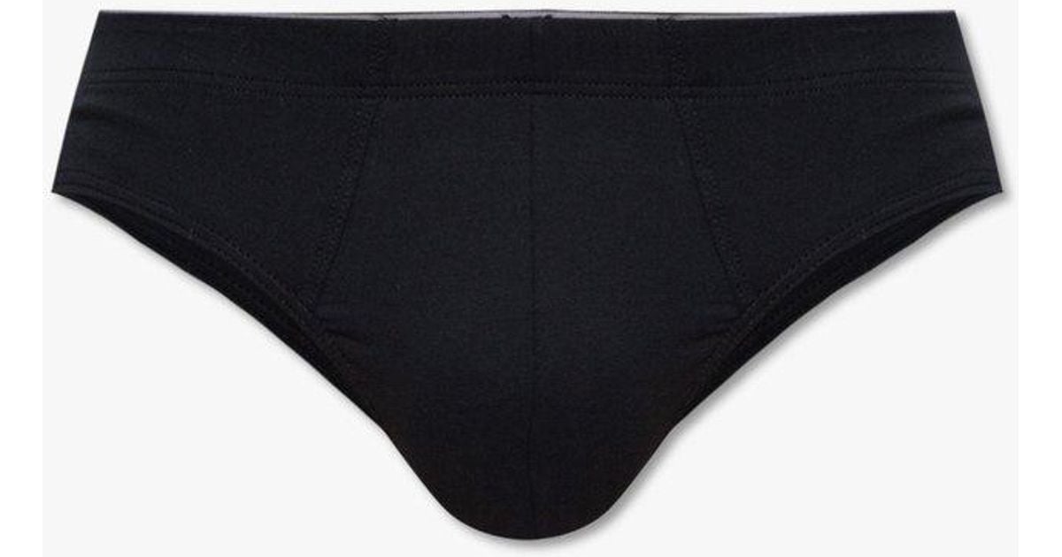 Hanro Classic Fit Briefs Underwear in Black for Men | Lyst UK