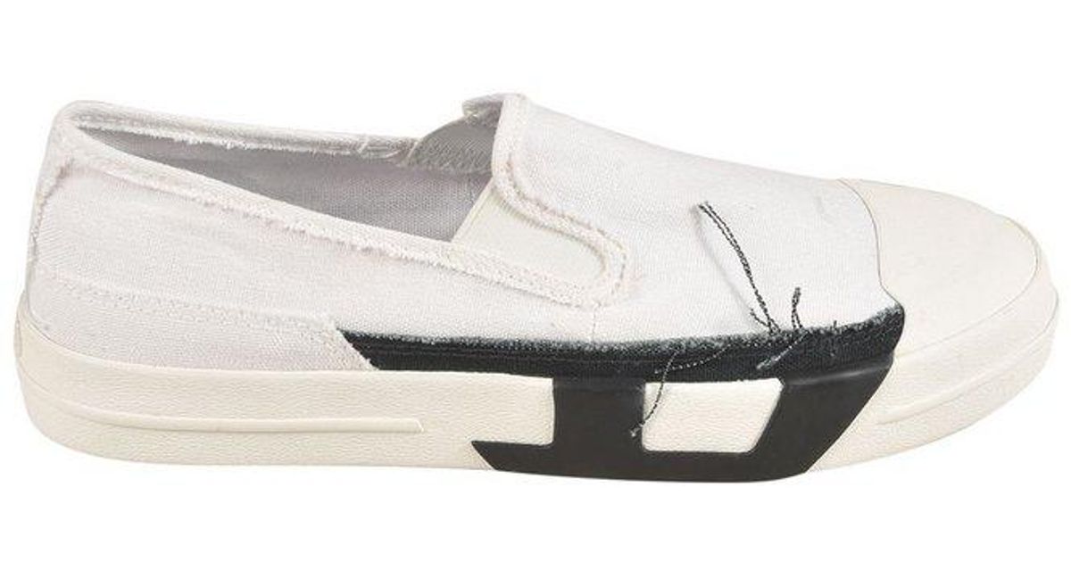 DIESEL S-D-Verse So Slip-On Sneakers in White for Men | Lyst