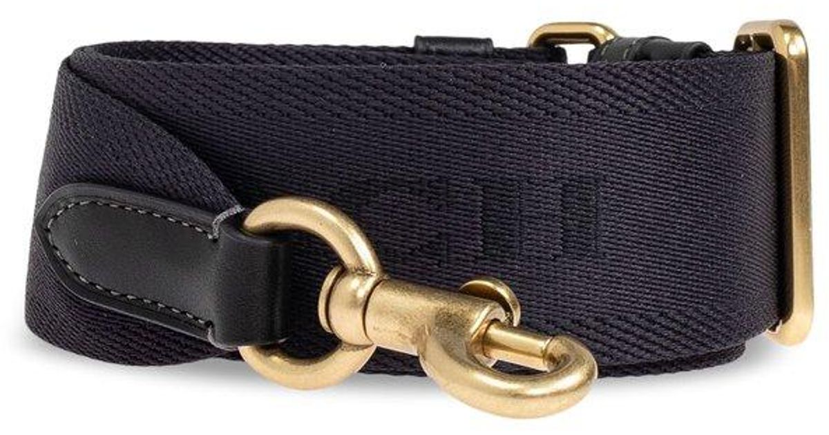 COACH Logo Detailed Bag Strap in Blue | Lyst