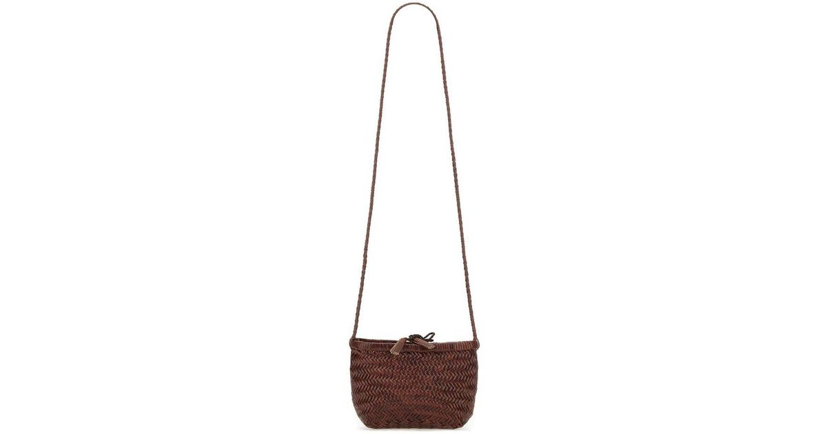 Dragon Diffusion Minsu Handwoven Shoulder Bag in Brown | Lyst