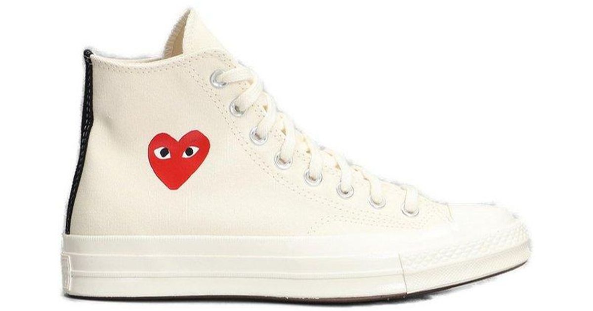 COMME DES GARÇONS PLAY Comme Des Garcons Play X Converse Play Chuck 70 ...