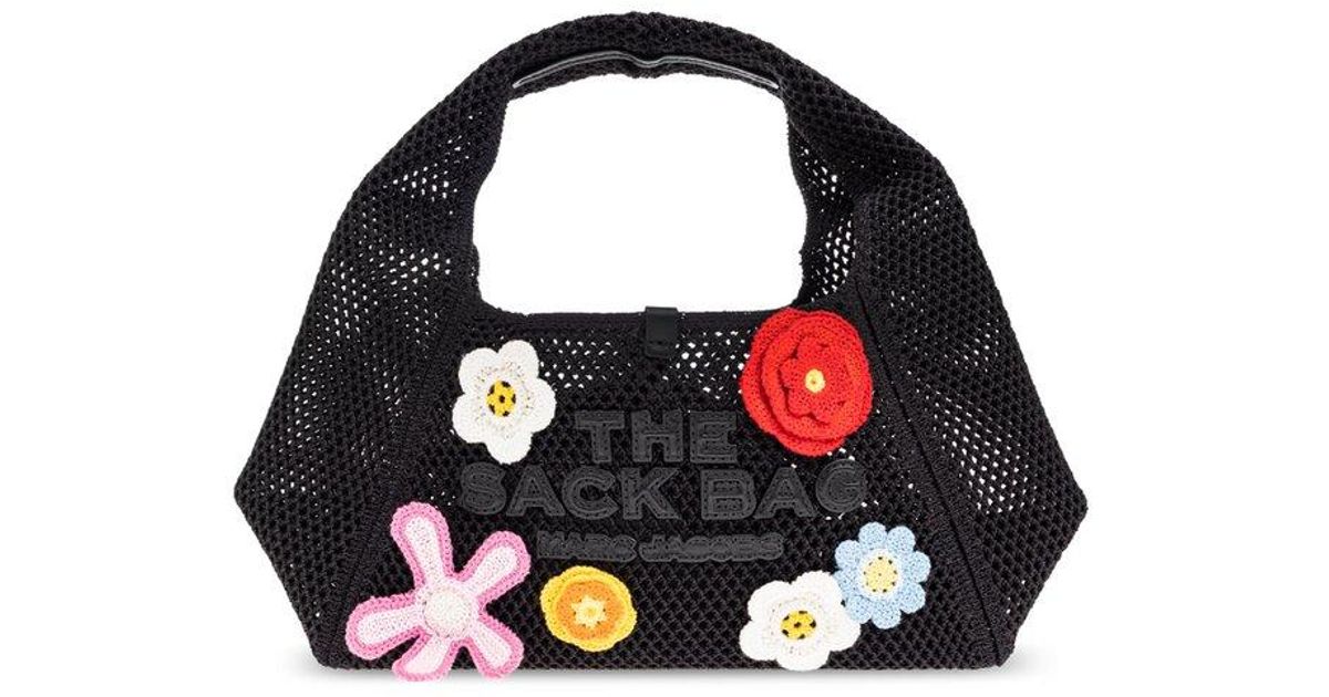 Marc Jacobs The Daisy Crochet Mini Sack Bag in Blue | Lyst