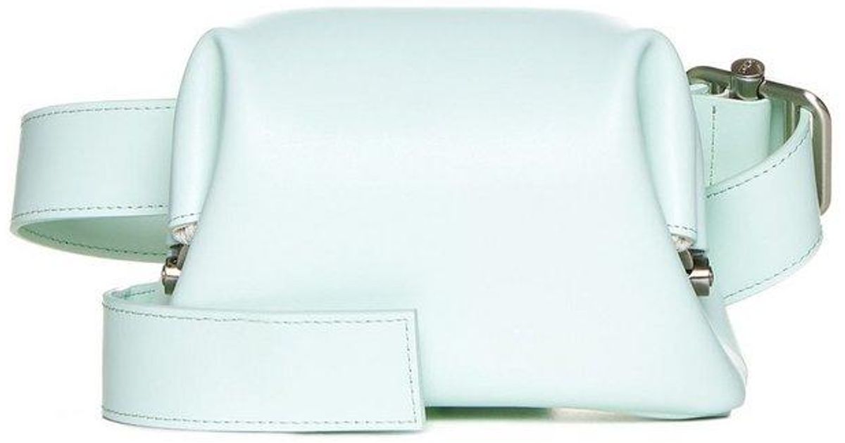 OSOI Logo Detailed Shoulder Bag in Blue | Lyst UK