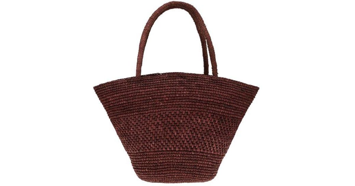 The Row Emilie Tote Bag in Purple | Lyst
