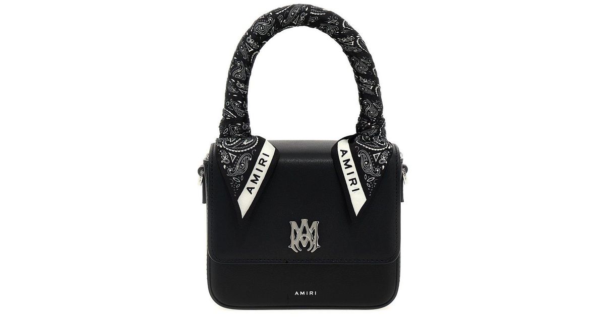Amiri Micro Ma Bag Hand Bags in Black | Lyst UK