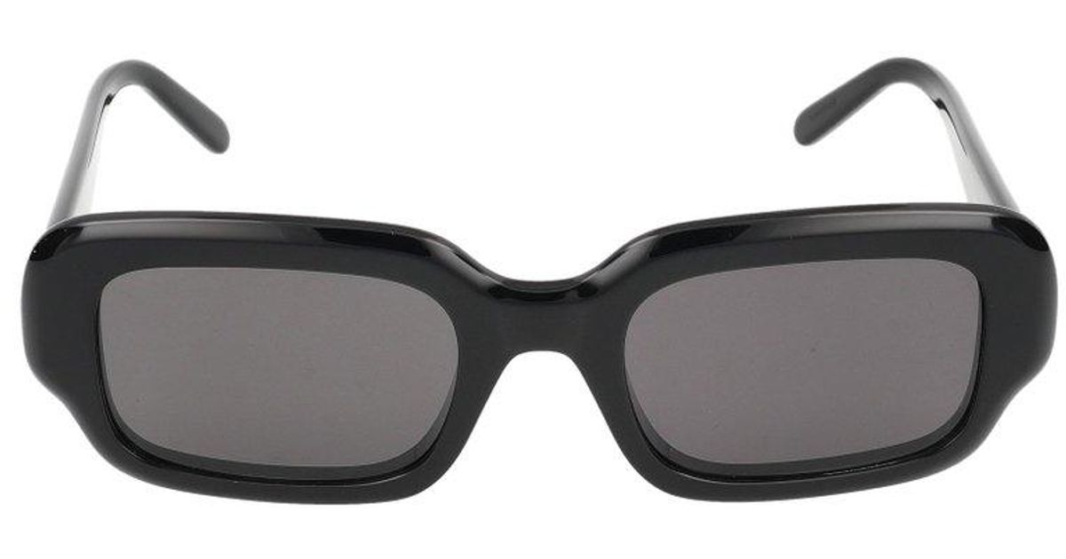 Loewe Square Frame Sunglasses in Black | Lyst UK
