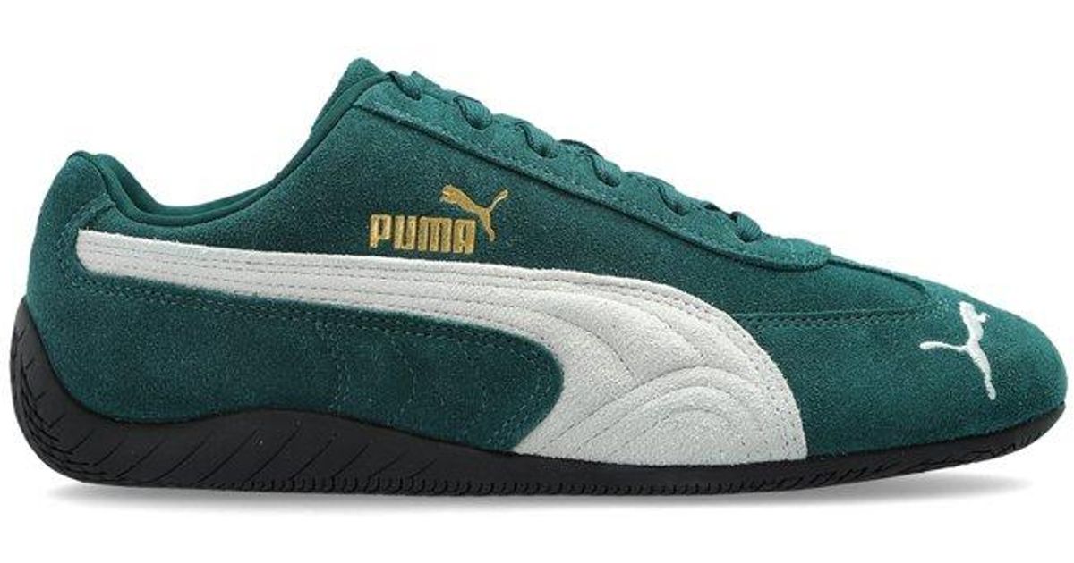 PUMA Speedcat Og Lace-Up Sneakers in Green | Lyst
