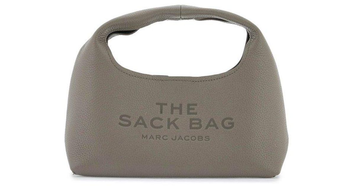 Marc Jacobs The Mini Sack Bag in Gray | Lyst