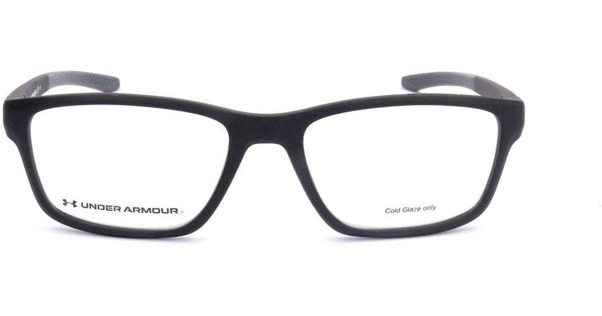 Under Armour Ua 5000 Square-Frame Glasses in Black for Men | Lyst
