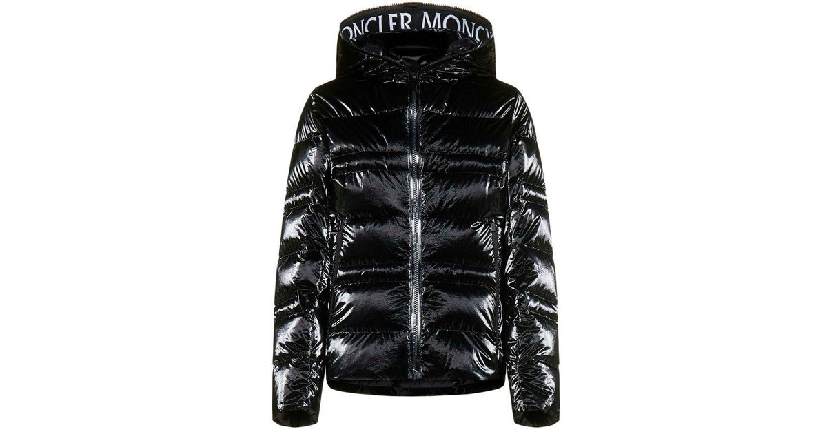 Moncler Tharon Quilted Nylon Short Down Jacket in Black | Lyst Canada