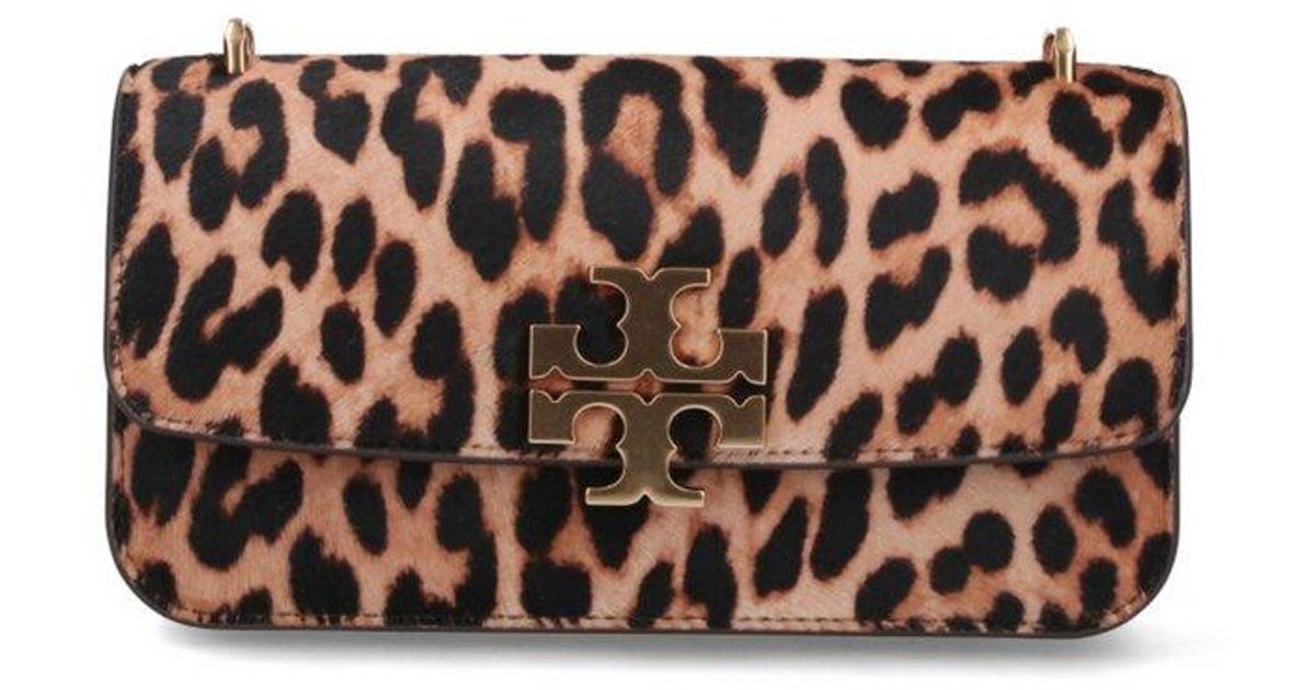 Tory Burch Small Eleanor Rectangular Shoulder Bag in Gray | Lyst