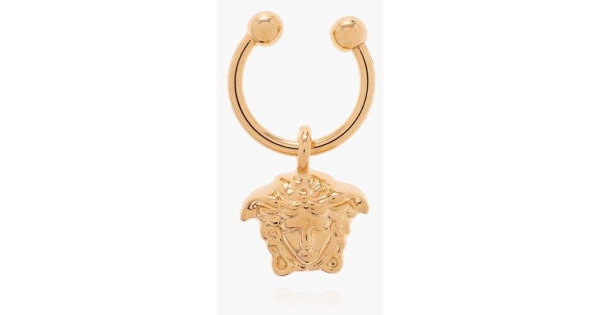 Versace Medusa Nose Ring in White Lyst UK