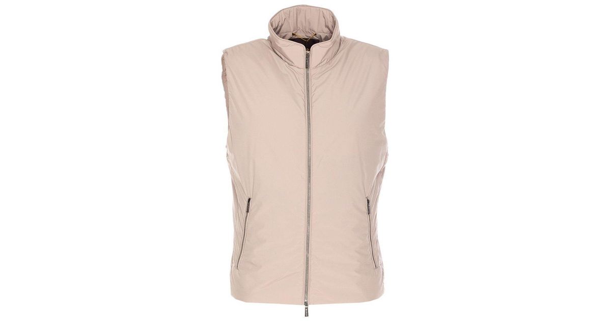 Moorer Senio Puffer Jacket in Natural for Men | Lyst