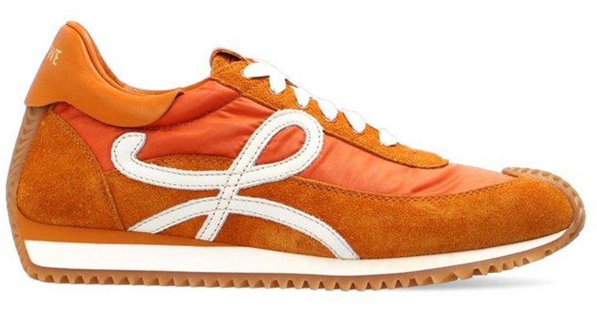 Loewe Flow Runner Sneakers in Orange | Lyst
