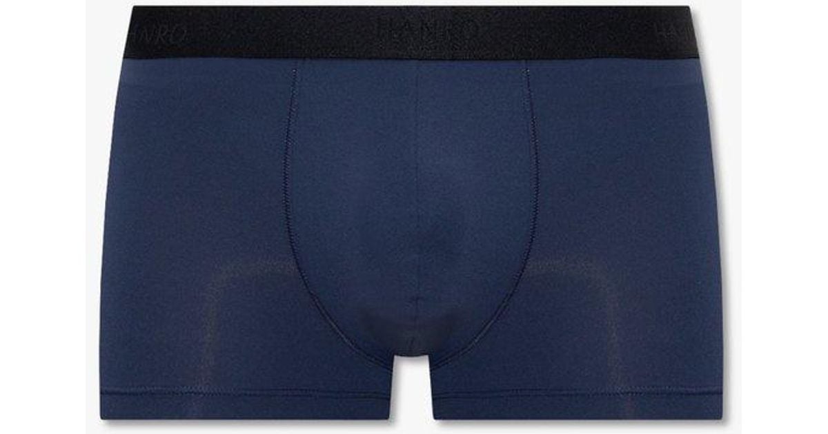 Hanro Seamless Comfort Boxer Briefs in Blue for Men | Lyst UK