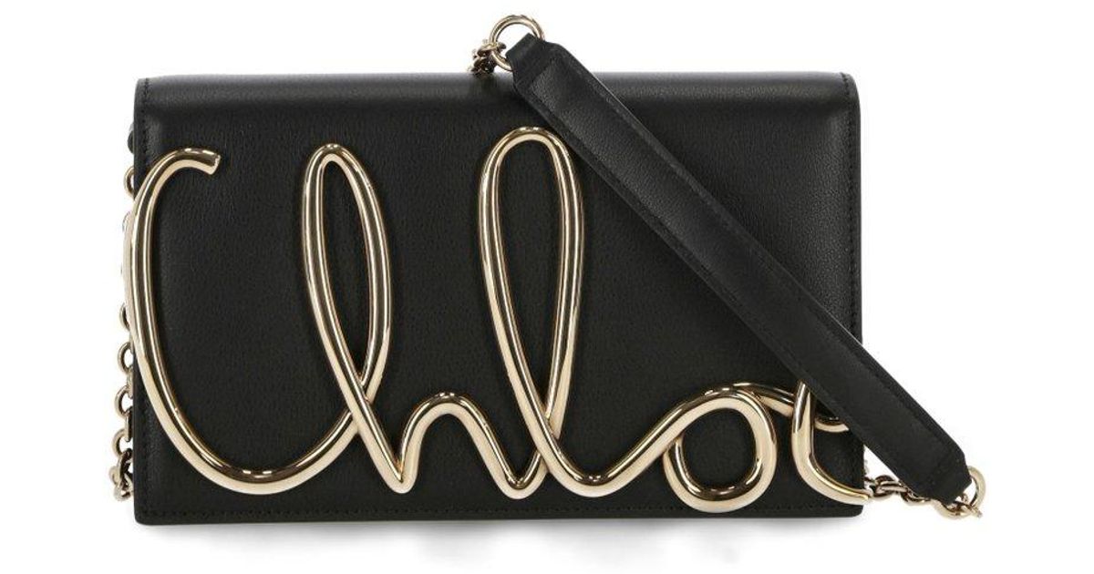 Chloé The Iconic Crossbody Bag in Black | Lyst