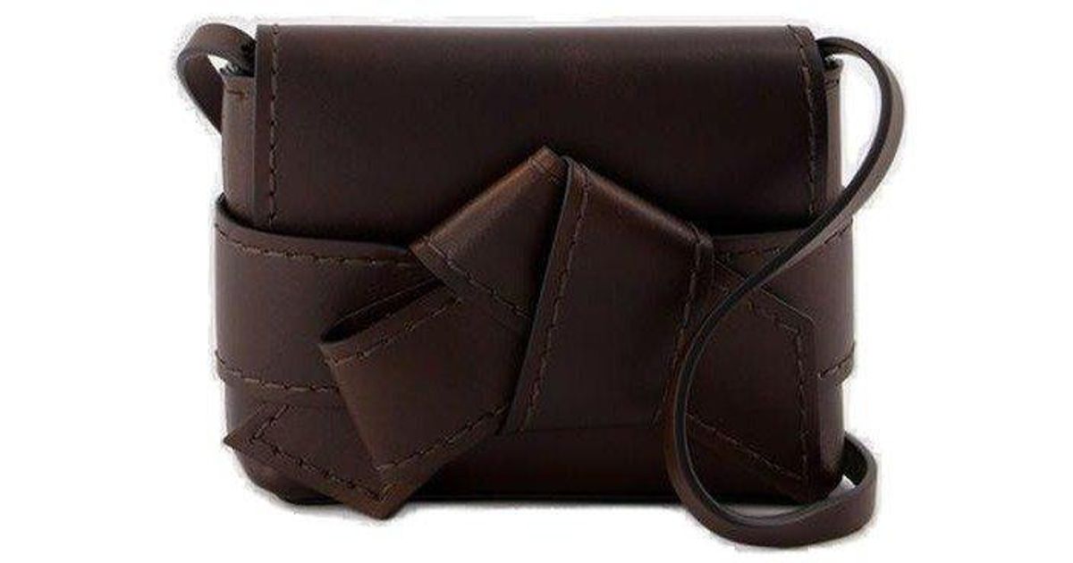 Acne Studios Musubi Mini Crossbody Bag in Black | Lyst