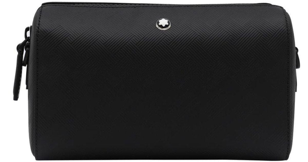 Montblanc Leather Crossbody Bag in Black for Men | Lyst