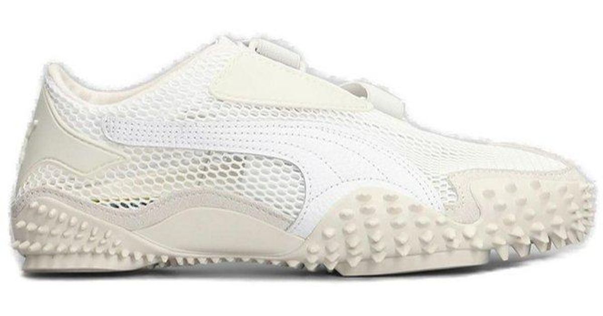 PUMA Mostro Mesh Wrap-Around Sneakers in White for Men | Lyst UK
