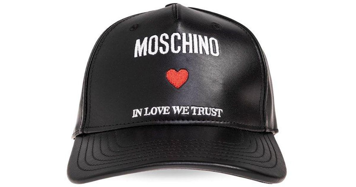Moschino Baseball Cap, in Black | Lyst UK