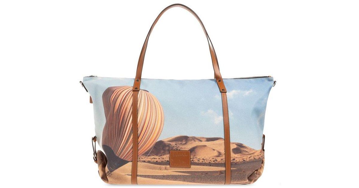 Paul Smith Signature Stripe Balloon Print Holdall Bag in Blue for Men ...