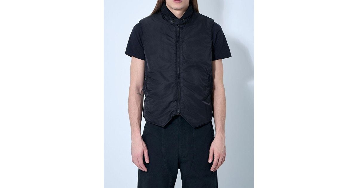 Engineered Garments Shell Gilet in Blue for Men | Lyst