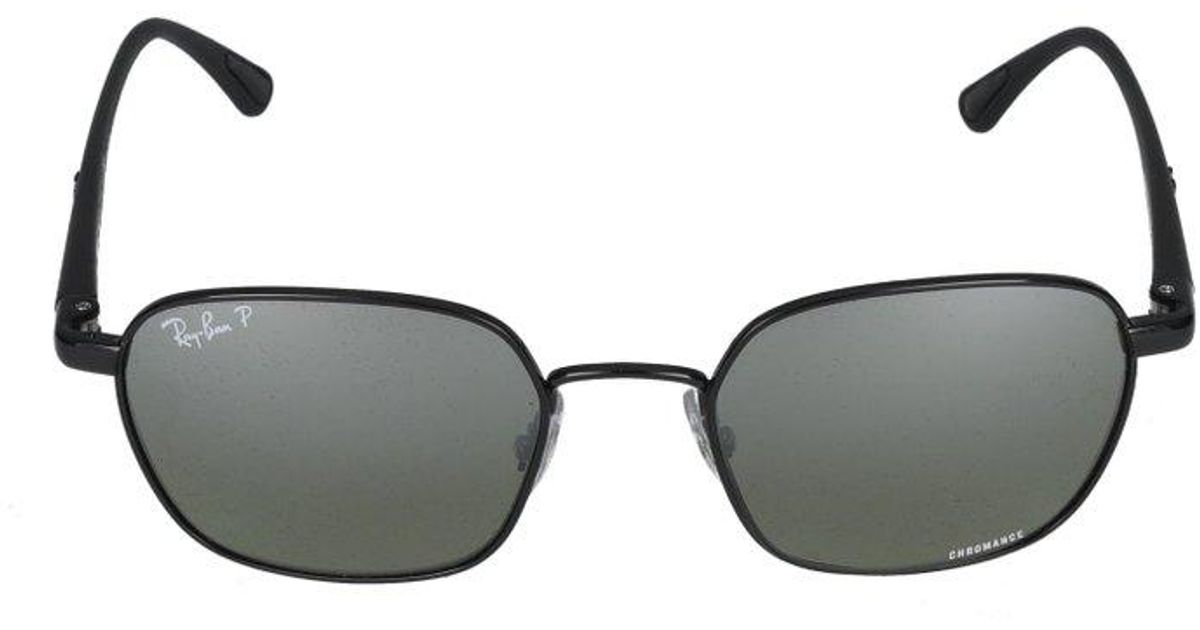 Ray-Ban Square Frame Sunglasses in Black for Men | Lyst UK